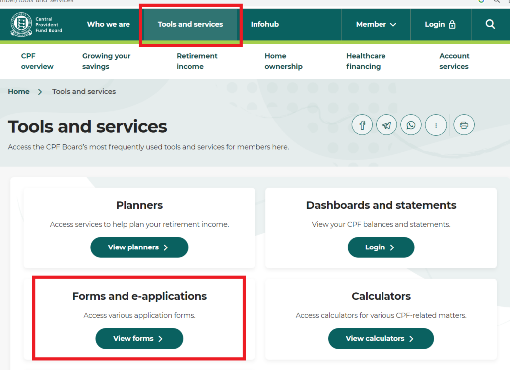 How to Top up CPF Special Account (CPF SA) - Moneyline.SG