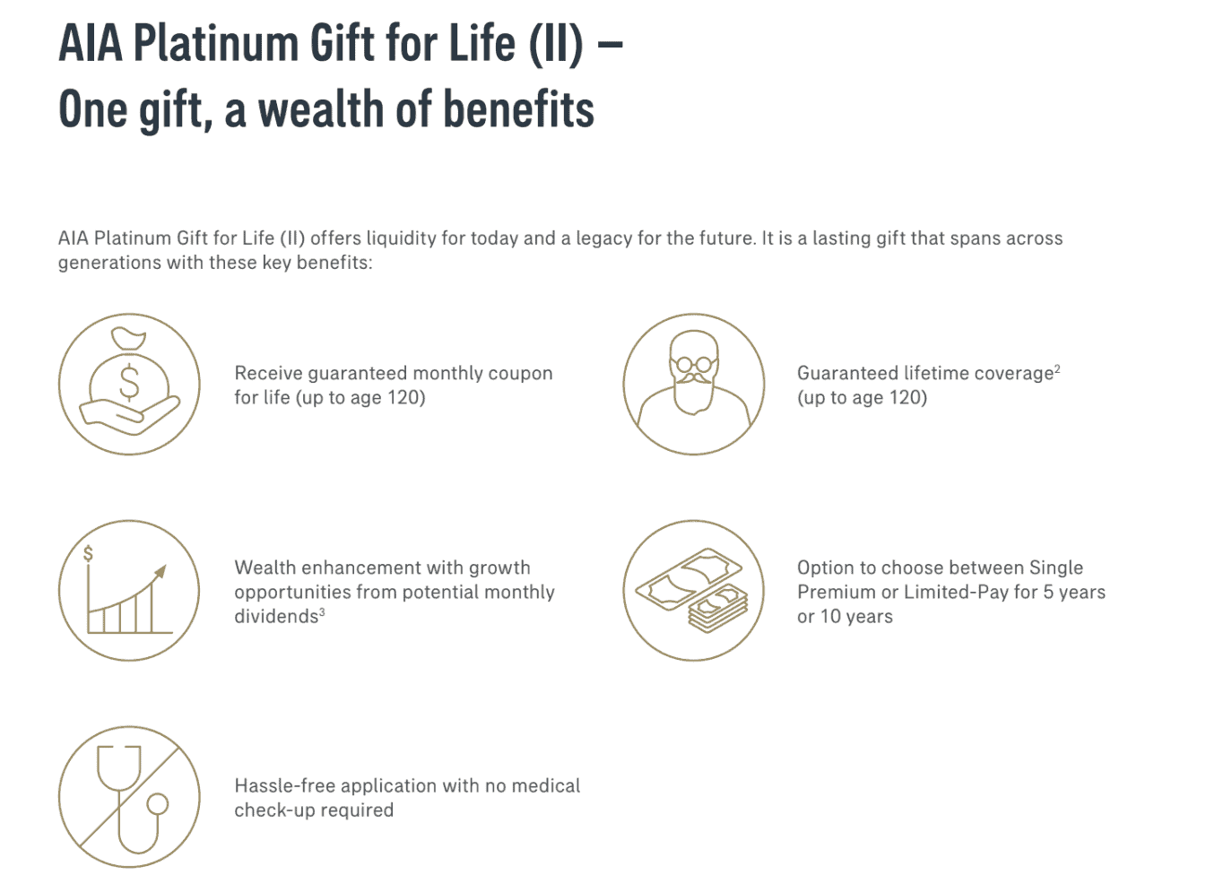 AIA Platinum Gift for Life Review Singapore - Moneyline.SG - Financial ...